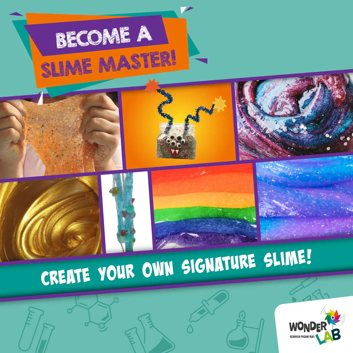 From Mess to Masterpiece: Art and Learning with Slime – Wonderlab Co