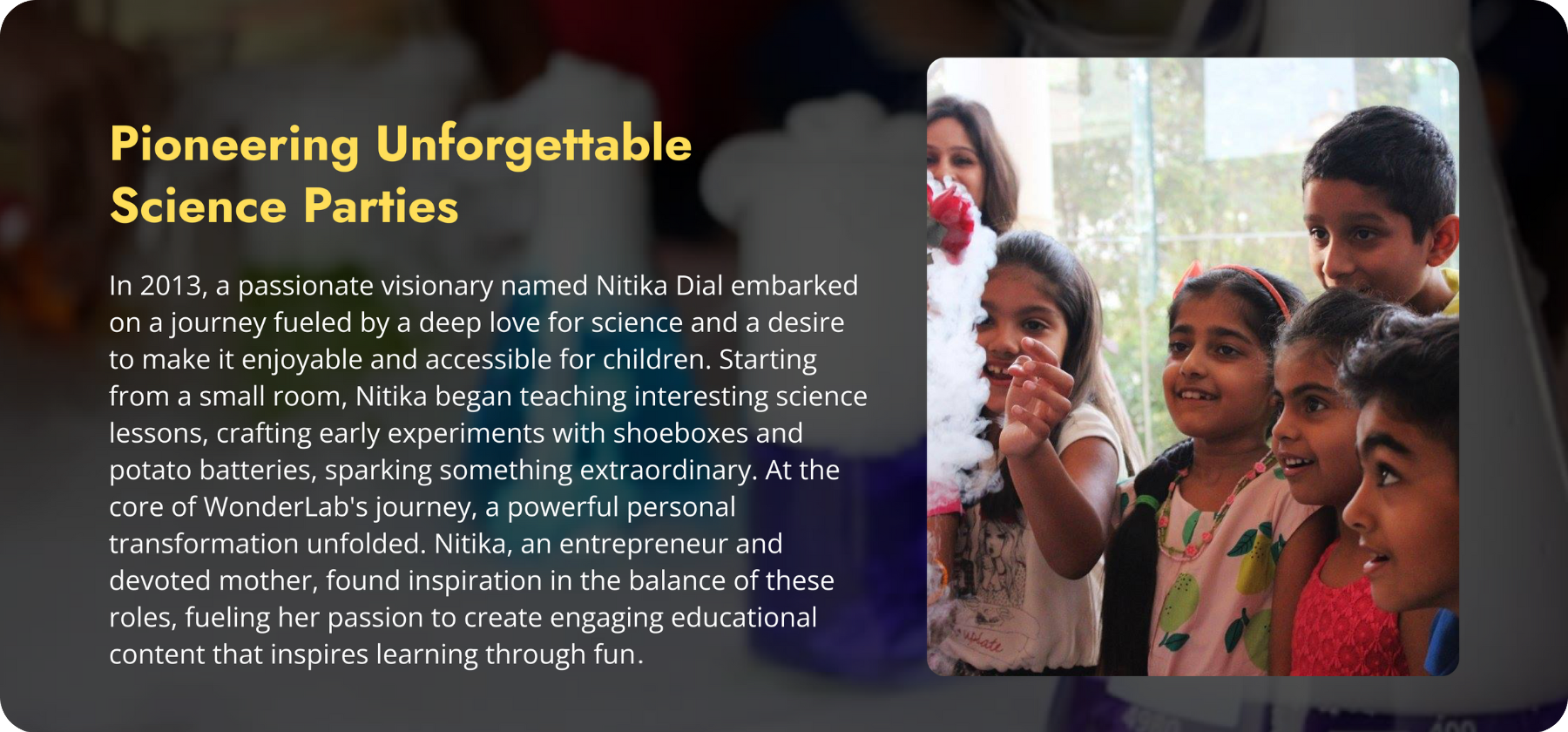 About Us | Wonder Workshops - Wonderlab – Wonderlab Co