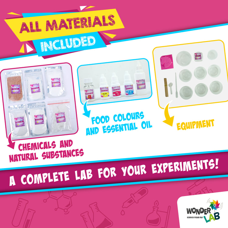 Rainbow Spa Lab Kit | Fun science kits - Wonderlab – Wonderlab Co