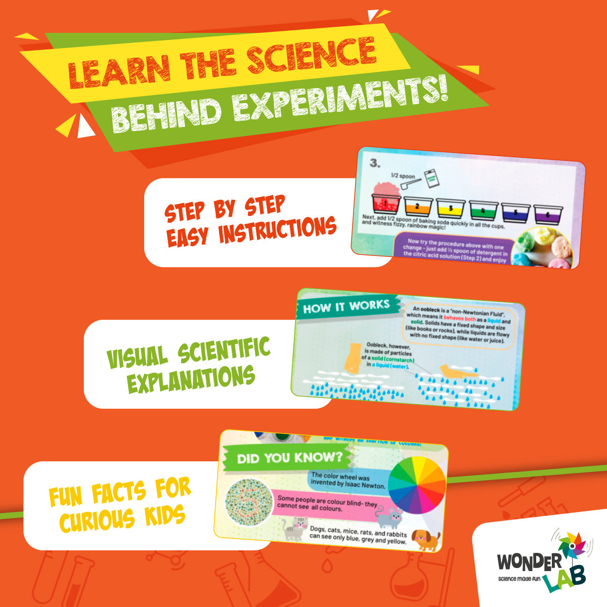 Buy Rainbow Magic Kit | Science experiment set - Wonderlab – Wonderlab Co