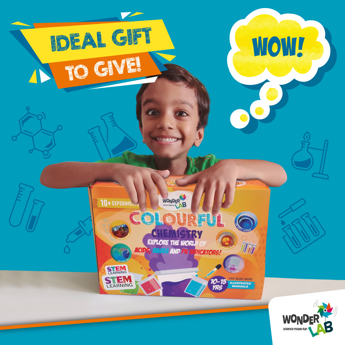 Buy Colourful Chemistry | Chemistry kits - Wonderlab – Wonderlab Co